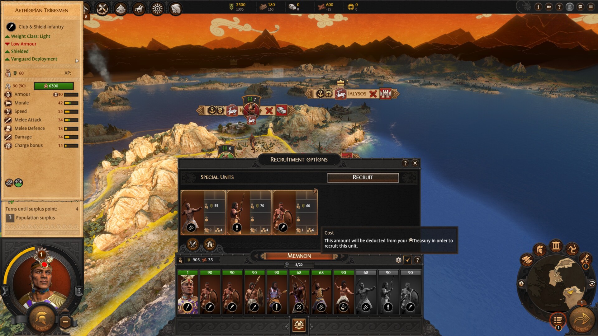 Total War Saga: Troy -- Memnon campaign mechanics guide